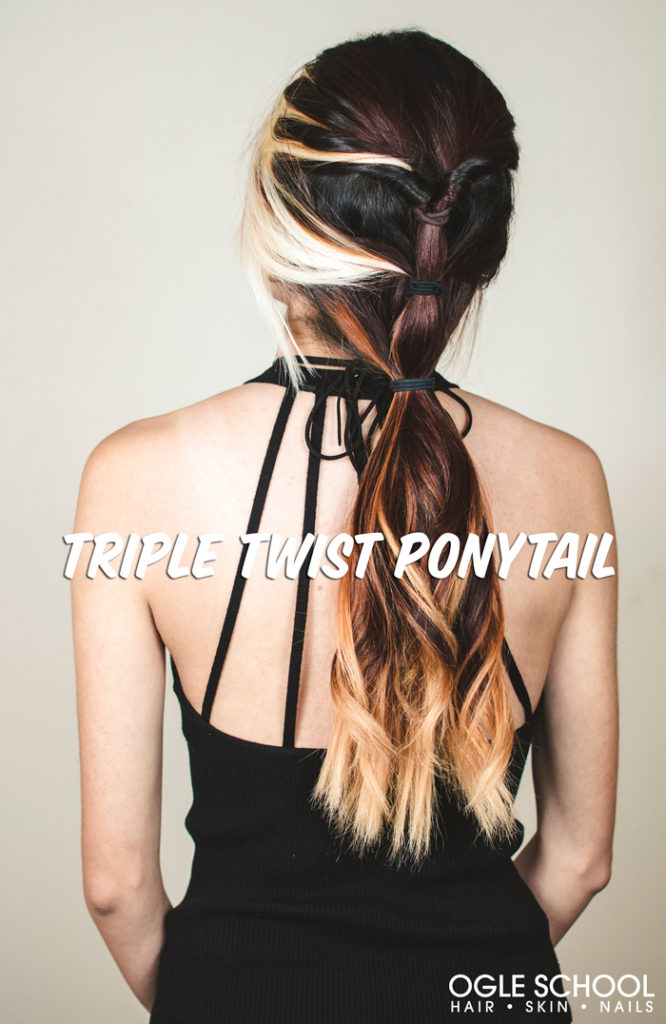 Triple Twist Ponytail Tutorial - Hair Hacks by Ogle School