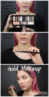 Gold Full-Face Makeup Tutorial | Ogle School