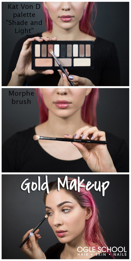 Gold Full-Face Makeup Tutorial | Ogle School