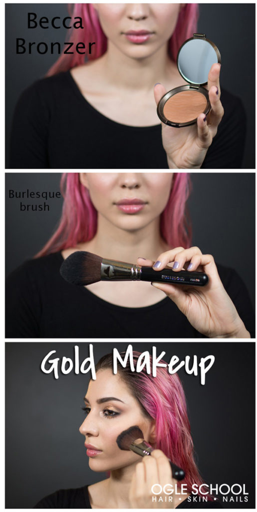 Gold Full-Face Makeup Tutorial | Ogle School