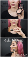 Gold Full-Face Makeup Tutorial | Ogle School