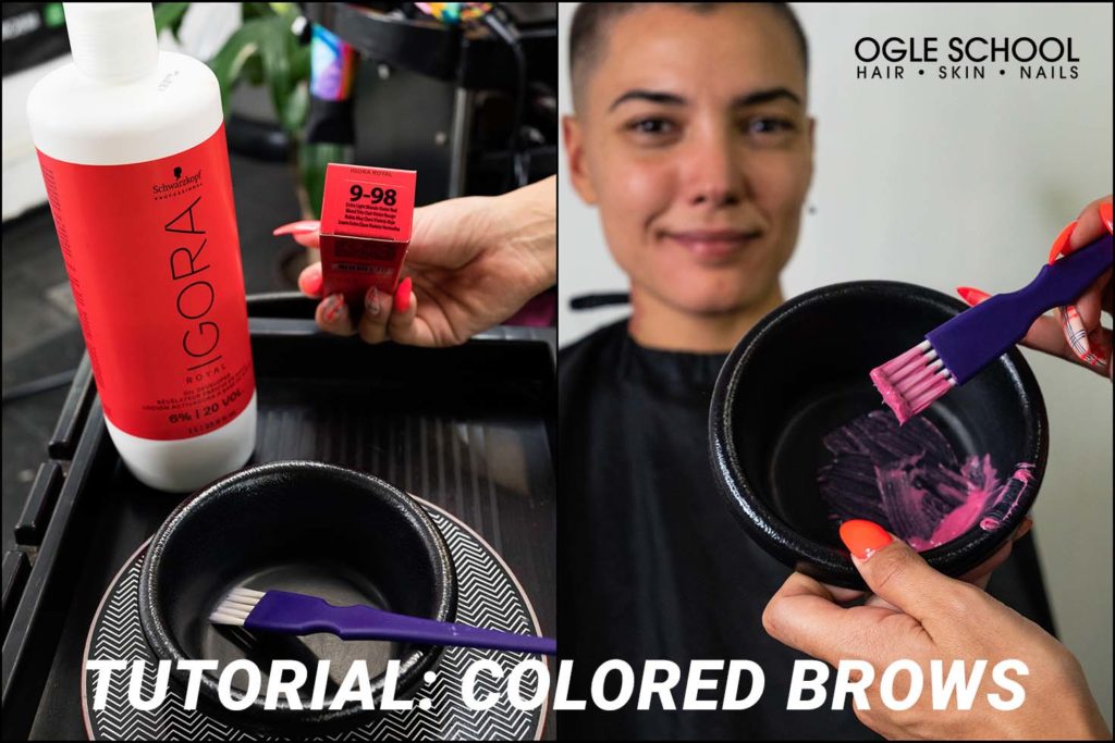 How To Tint Your Brows: A Tutorial | Ogle School