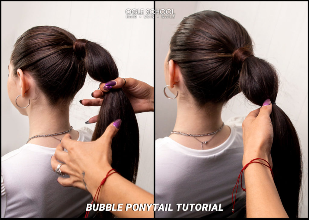 Learn How to Create a Bubble Ponytail | Ogle School