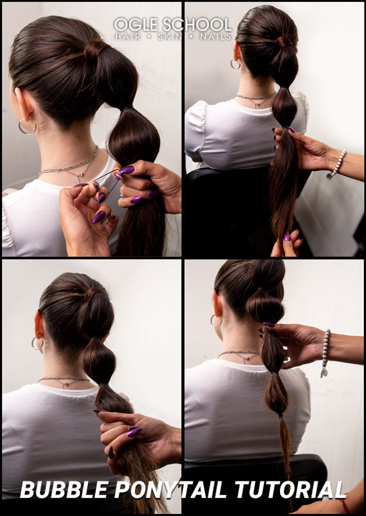 Learn How to Create a Bubble Ponytail | Ogle School