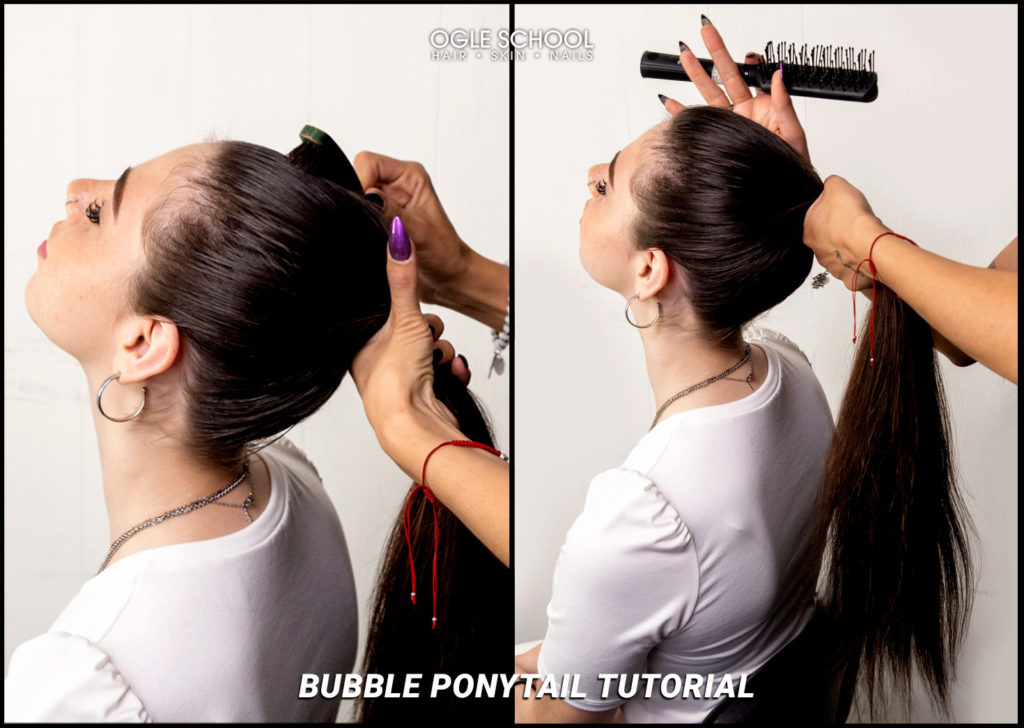 Learn How to Create a Bubble Ponytail | Ogle School