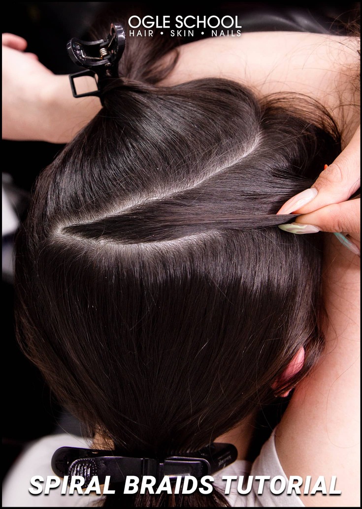 Tutorial: Demystify the Spiral Braids Look | Ogle School