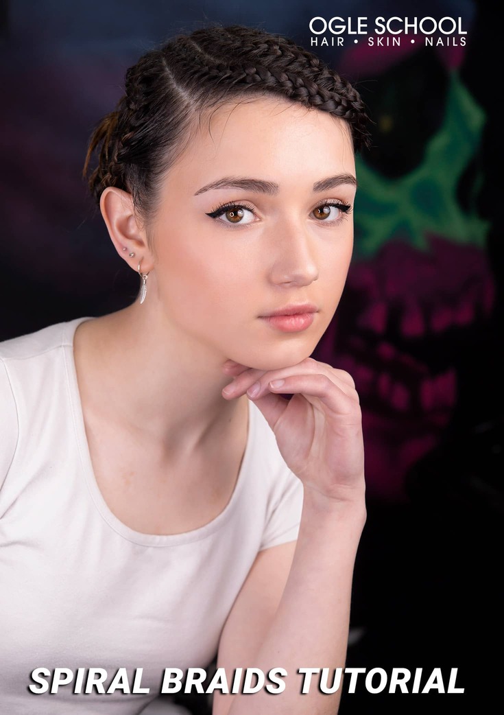 Tutorial Demystify The Spiral Braids Look Ogle School