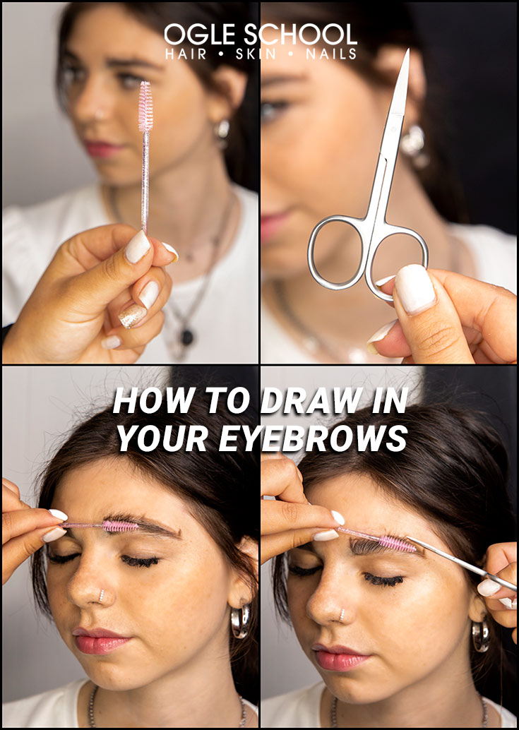 How to Draw in Your Eyebrows with Fool-Proof Guides | Ogle School